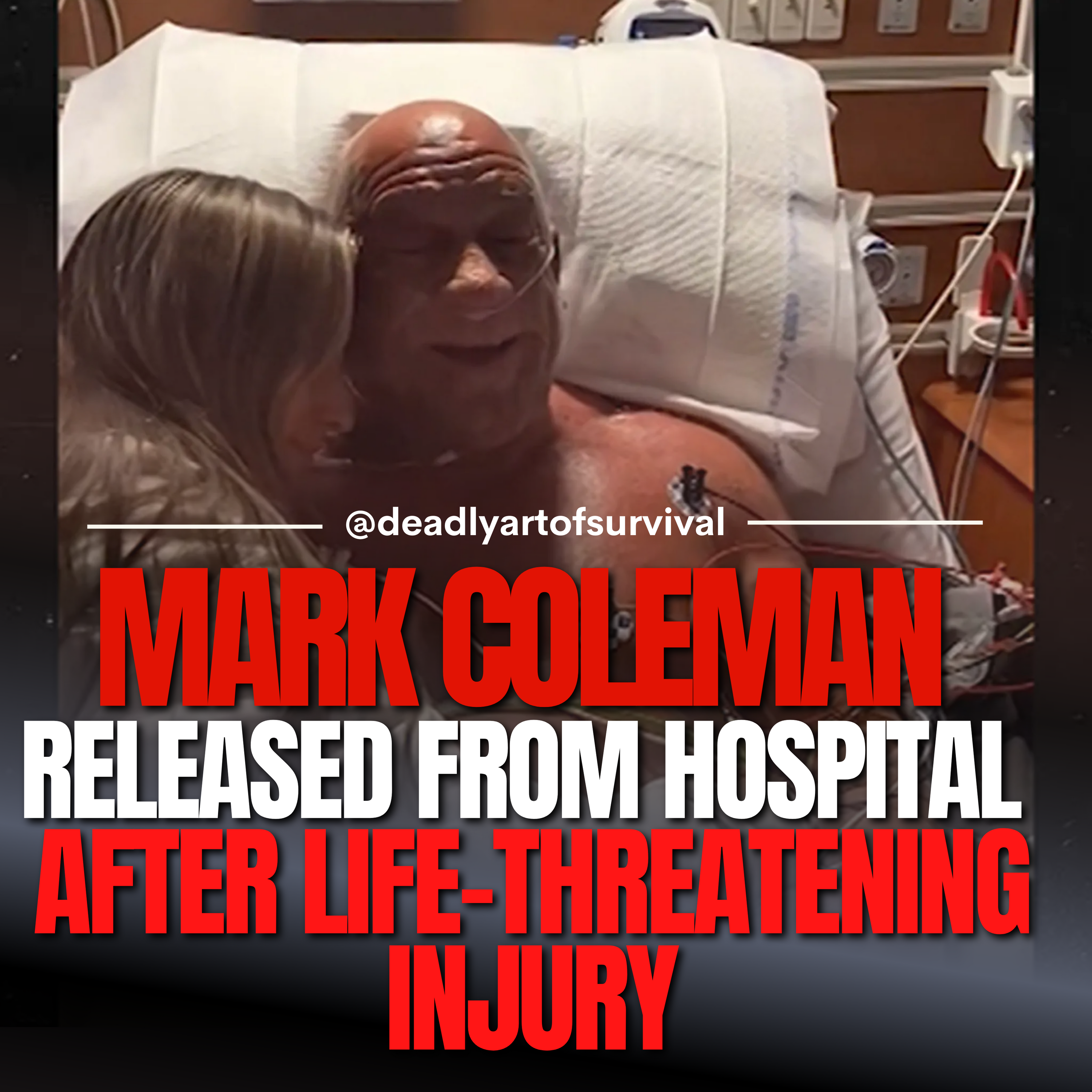 MMA Legend Mark Coleman Emerges Victorious After Heroic Rescue Effort ...