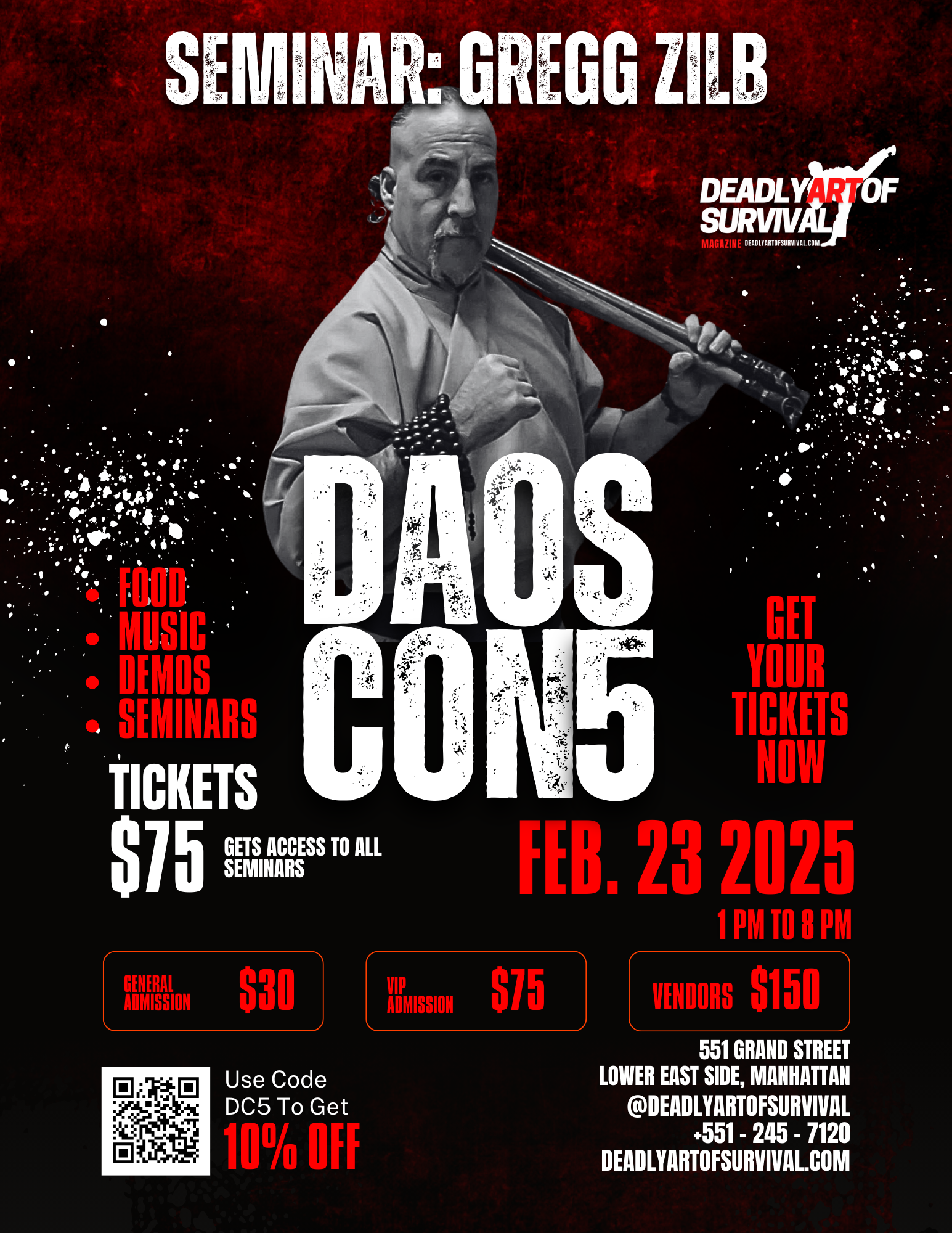 Deadly Art of Survival #1 Martial Arts Magazine – deadlyartofsurvival.com